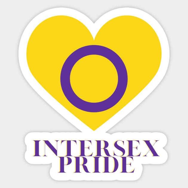 Intersex Pride - Intersex - Sticker | TeePublic